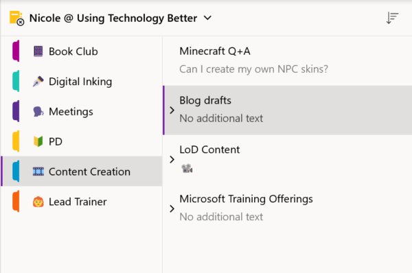 4 Ways to Make Your OneNote Look Good – Using Technology Better (JP)